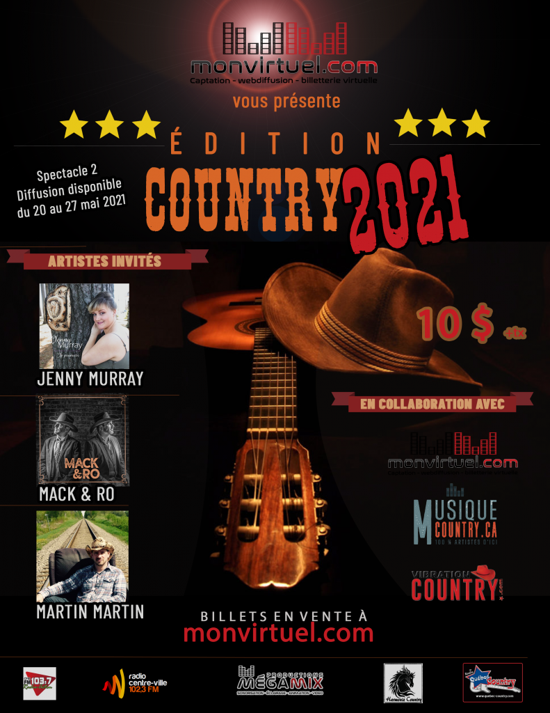 Édition country 2021 spectacle 2 - Mon Virtuel